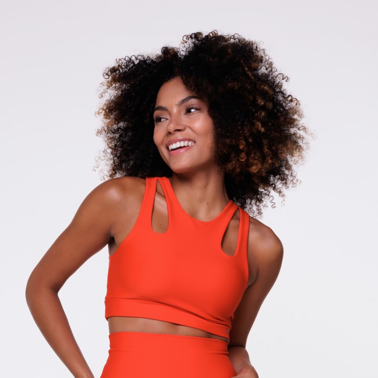 Top Detalhe Gota Vermelho Cairo À La Vie - Oui